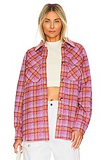 Steve Madden Brooklyn Shacket in Vintage Purple | REVOLVE