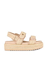 Steve Madden Bigmona Platform in Natural Raffia | REVOLVE
