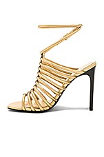 Sigerson Morrison Ilyssa Heel in Gold | REVOLVE