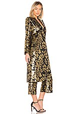 Smythe Soire Coat in Gold Floral Jacquard | REVOLVE