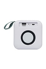 Sunnylife Portable Travel Speaker in The Vacay Olive Stripe | REVOLVE