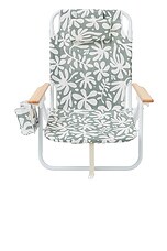 Sunnylife Luxe Beach Chair in The Vacay Olive | REVOLVE