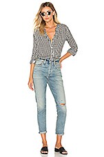 Soft Joie Dane Button Up in Caviar | REVOLVE
