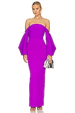 SOLACE London Lotta Maxi Dress in Purple | REVOLVE