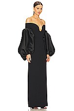 SOLACE London Mora Maxi Dress in Black | REVOLVE