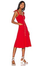 Song of Style Maya Midi Dress in Red | REVOLVE