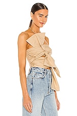Song of Style Olsen Top in Sand Beige | REVOLVE
