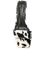 Song of Style Arrow Heel in Black and White | REVOLVE