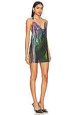 superdown Paula Drape Mini Dress in Oil Slick | REVOLVE