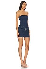 superdown Kara Mini Dress in Vintage Blue | REVOLVE