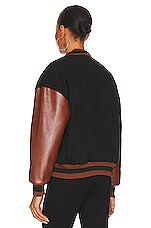 superdown Kai Varsity Jacket in Black | REVOLVE