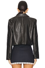 superdown Blakely Faux Leather Jacket in Black | REVOLVE
