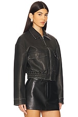 superdown Lolo Faux Leather Jacket in Black | REVOLVE