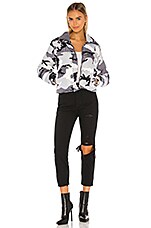 superdown Heidi Puffer Jacket in Grey Camo | REVOLVE