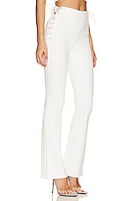 superdown Jeneh Lace Up Pants in ivory | REVOLVE