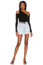 superdown Rissa Cut Out Top in Black | REVOLVE