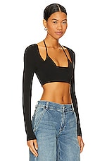 superdown Ryker Crop Top in Black | REVOLVE