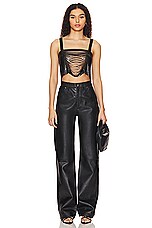 superdown Lacey Top in Black | REVOLVE