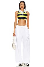 superdown Koko Crop Top in Yellow Multi | REVOLVE