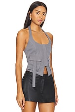 superdown Kamryn Halter Top in Gray | REVOLVE
