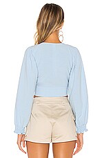 superdown Victoria Top in Light Blue | REVOLVE
