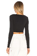 superdown Cosette Crop Top in Black | REVOLVE