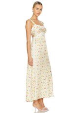 SPELL Fleur Slip Dress in Macaroon | REVOLVE