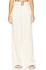 SPELL Every Single Day Linen Wide Leg Pant in Cream | REVOLVE