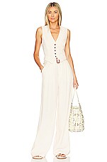 SPELL Every Single Day Linen Wide Leg Pant in Cream | REVOLVE