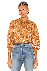 SPELL Anne Blouse in Peach | REVOLVE