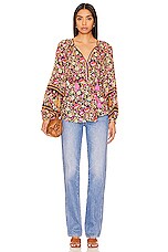 SPELL Impala Lily Blouse in Night Blossom | REVOLVE