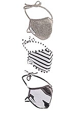 Splendid Face Mask 3 Pack in Multi | REVOLVE