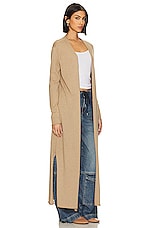 Splendid Niamh Long Cardigan in Heather Camel | REVOLVE