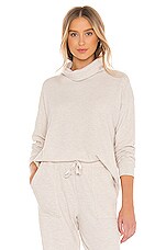 Splendid Firestone Cowl Neck Top in Oatmeal | REVOLVE