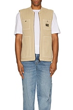 STAN RAY Pork Chop Vest in Antique Khaki Duck | REVOLVE