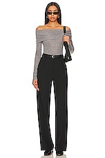 Rue Sophie Classic Trouser in Black | REVOLVE