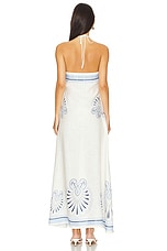 Shani Shemer Eleanor Maxi Dress in Blue Sky Flowers | REVOLVE