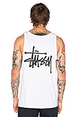 Stussy Basic Stussy Tank in White | REVOLVE