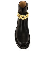 Stuart Weitzman Chain Lift Bootie in Black | REVOLVE
