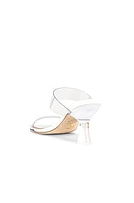 Stuart Weitzman Kristal Clear Sandal in White & Clear | REVOLVE