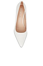 Stuart Weitzman Stuart 100 Pump in White | REVOLVE