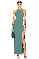 Susana Monaco Halter Maxi Dress in Rosemary | REVOLVE