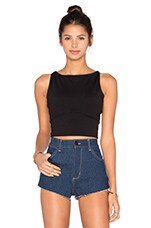 Susana Monaco String Tie Top in Black | REVOLVE
