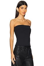 Susana Monaco Fold Over Tube Top in Black | REVOLVE