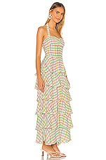 SWF Ruffle Maxi Dress in Pastel Gingham | REVOLVE
