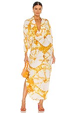 SWF Plunge Dress in Gold | REVOLVE