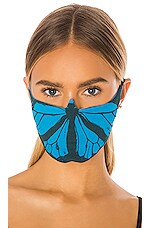 The Chrysalis Lab Butterfly Face Mask in Aqua | REVOLVE