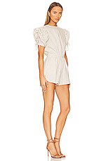 The Femm Sofia Romper in Natural | REVOLVE