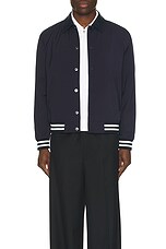 Theory Varsity Jacket in Navy | REVOLVE