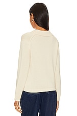 Theory Button Down Cardi in Cream | REVOLVE